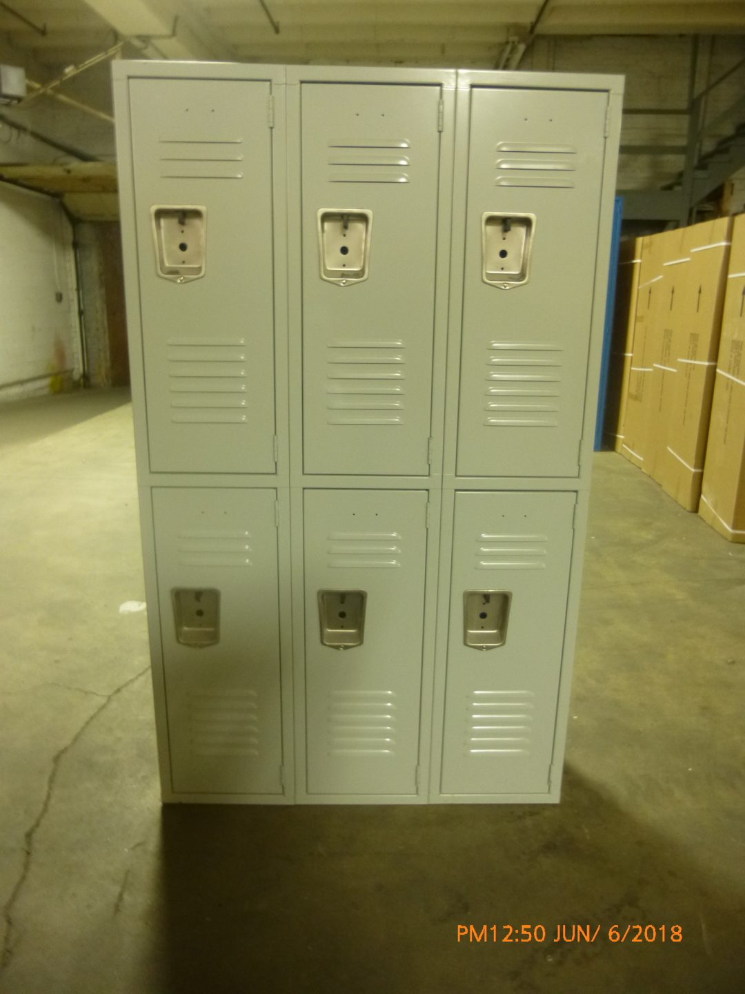 Double Tier Used Locker - Lightning Lockers